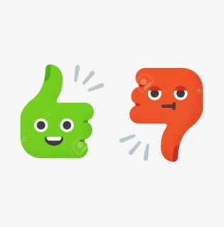 Free Thumbs Up Thumbs Down Clip Art with No Background - ClipartKey