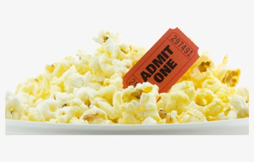 Transparent Admit One Png - Movie Transparent Popcorn Png , Free ...