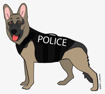 Police Dog Decal - K9 Dog Clip Art , Free Transparent Clipart - ClipartKey