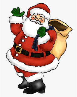 Free Santa Clip Art with No Background - ClipartKey