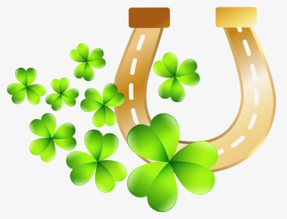 Shamrock With Face Clipart No Background - Transparent St Patricks Day ...