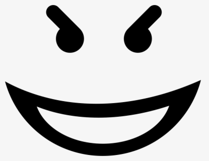Sinister Smiley Face Clip Arts - Evil Face Png , Free Transparent ...