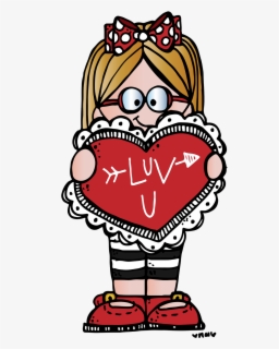 February Clipart Melonheadz - Melonheadz Valentine Clipart , Free ...