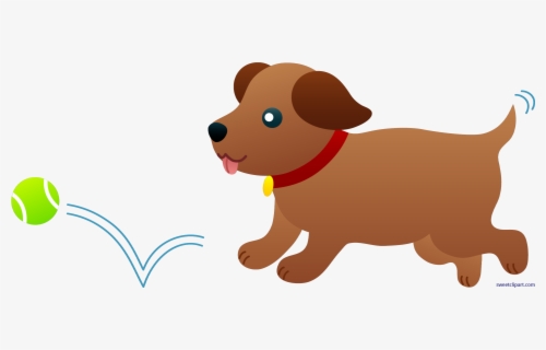 Dog Clipart Transparent Background - Dog Playing Fetch Clipart , Free ...