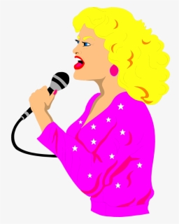 Collection Of Singing - Transparent Transparent Background Singer ...