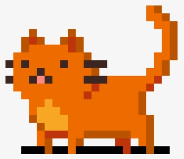 Cat Transparent Pixel Gif , Free Transparent Clipart - ClipartKey