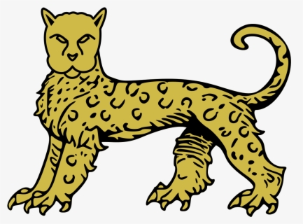 File - Heraldic Leopard - Svg - Jaguar Coat Of Arms - Coat Of Arms ...