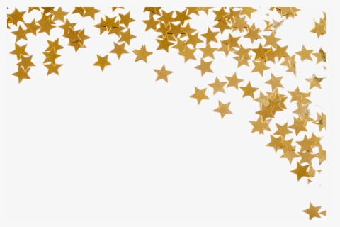 Transparent Gold Stars Png - Gold Stars Border Transparent , Free ...