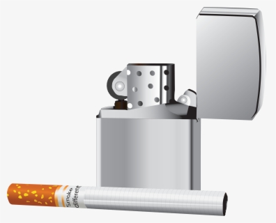 Lighter And Cigarettes Png , Free Transparent Clipart - ClipartKey