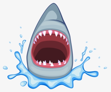 Shark Attack Clip Art - Shark Open Mouth Clip Art , Free Transparent ...