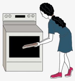 Oven - Somebody Putting Something In Oven , Free Transparent Clipart ...