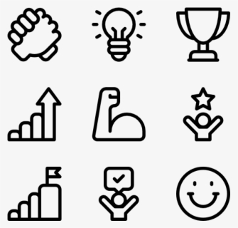 Motivation Icons Free Vector , Free Transparent Clipart - ClipartKey
