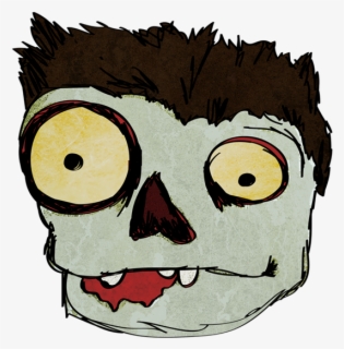 Zombie Face Clipart Png - Cartoon Zombie Face Png , Free Transparent ...