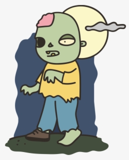 Cartoon Zombie Transparent Background Png - Transparent Background ...