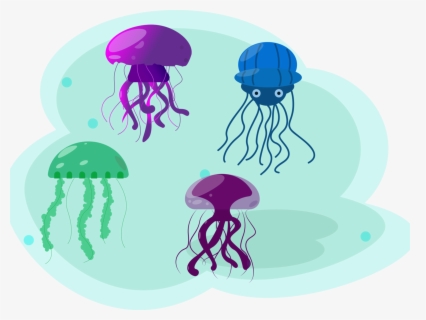 Free Cute Jellyfish Clip Art with No Background - ClipartKey