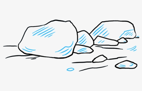 How To Draw Rocks , Free Transparent Clipart - ClipartKey