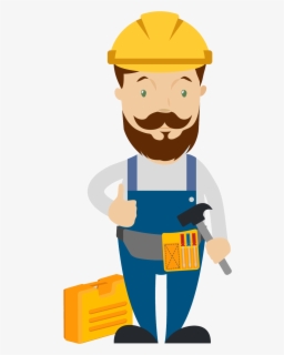 Carpenter Clipart Karpintero - Mallet Drawing , Free Transparent ...