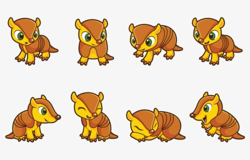 Armadillo Fakemon , Free Transparent Clipart - ClipartKey