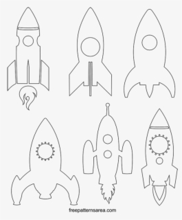 Cut Out Rocket Template , Free Transparent Clipart - ClipartKey