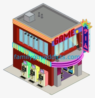 Arcade Building Png - House , Free Transparent Clipart - ClipartKey