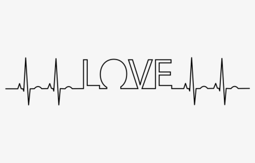Ekg Electrocardiogram Anatomy - Love Text Clipart , Free Transparent ...