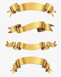 Gold Clip Art Cyberuse - Brown Ribbon Banner Png , Free Transparent ...