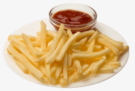 Clip Art Fries And Ketchup - French Fries Street Food , Free ...