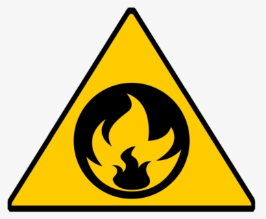 Fire Warning Signs - Transparent Fire Warning Sign , Free Transparent ...
