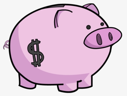 Fundraiser Clipart Piggy Bank - Financial Literacy Logo , Free ...