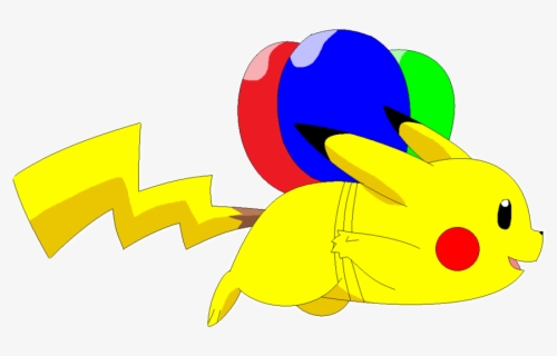 Pikachu Flying Clipart , Png Download - Pikachu Flying Png , Free ...