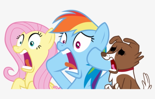 Screaming Clipart Shocked - Mlp Rainbow Dash Shocked Vector , Free ...