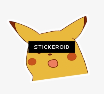 Pikachu Face Png - Pikachu Surprised Face Png , Free Transparent ...