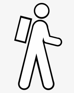 Stick Figure With Backpack , Free Transparent Clipart - ClipartKey