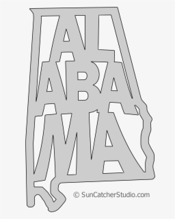 Transparent Alabama Outline Png - Alabama State Shape Png , Free ...