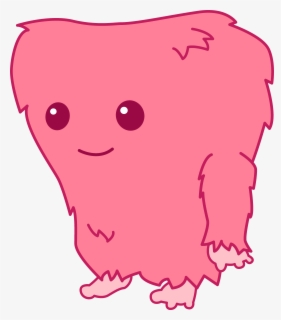 Fuzzy Cute Monster Clipart - Pink Cute Monster Clipart , Free ...