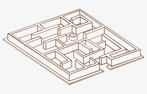 Maze Clipart Scratch - Maze Simple , Free Transparent Clipart - ClipartKey