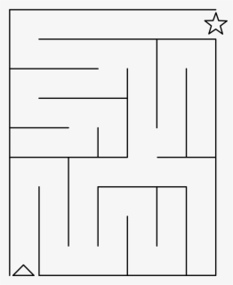 Maze Clipart Cute - Transparent Easy Maze Png , Free Transparent ...