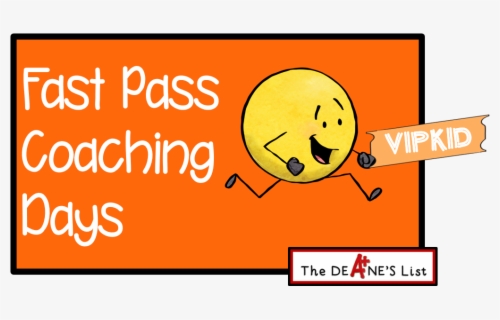 Vipkid Fast Pass Coaching Days - Cartoon , Free Transparent Clipart ...