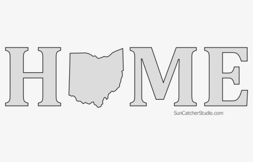 Printable Ohio State Templates - Line Art , Free Transparent Clipart ...