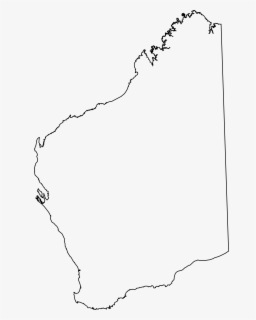 Clipart - Western Australia State Outline , Free Transparent Clipart ...