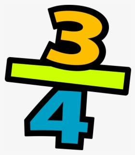 Fractions Clipart Math Symbol - Fraction Clipart , Free Transparent ...