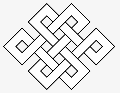 Coloring Page Endless Big - Knot Of Infinity , Free Transparent Clipart ...