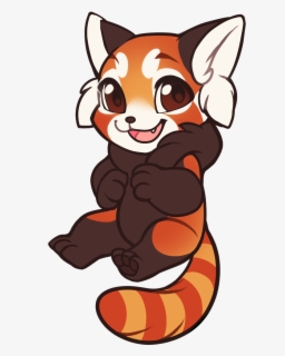 Pusheen With A Red Panda , Free Transparent Clipart - ClipartKey