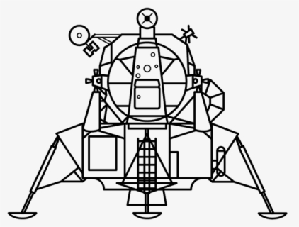 Apollo Lunar Module Clipart - Apollo Lunar Module Drawings , Free ...