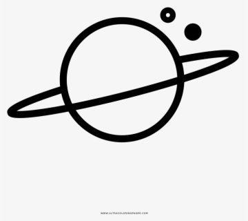 Saturn Coloring Page - Saturno Para Colorear , Free Transparent Clipart ...