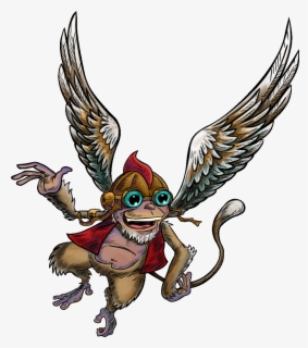 Pin Flying Monkeys Wizard Of Oz Clip Art - Flying Monkeys Cartoon ...