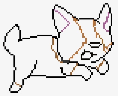 Minecraft Corgi Pixel Art , Free Transparent Clipart - ClipartKey
