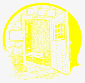 Yellow Jail Cell , Free Transparent Clipart - ClipartKey