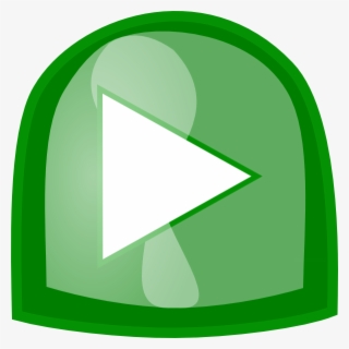 Green Play Button Svg Clip Arts - Play Button Animated Png , Free ...