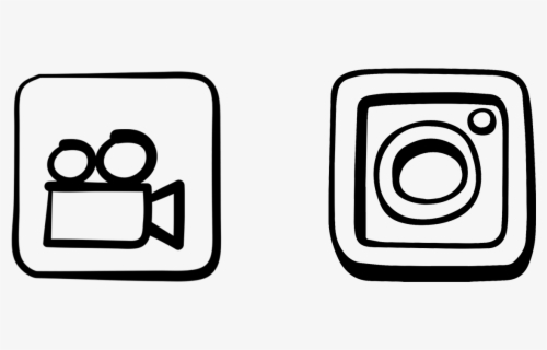 Instagram Video Icon Png - Instagram Lines Icon , Free Transparent ...
